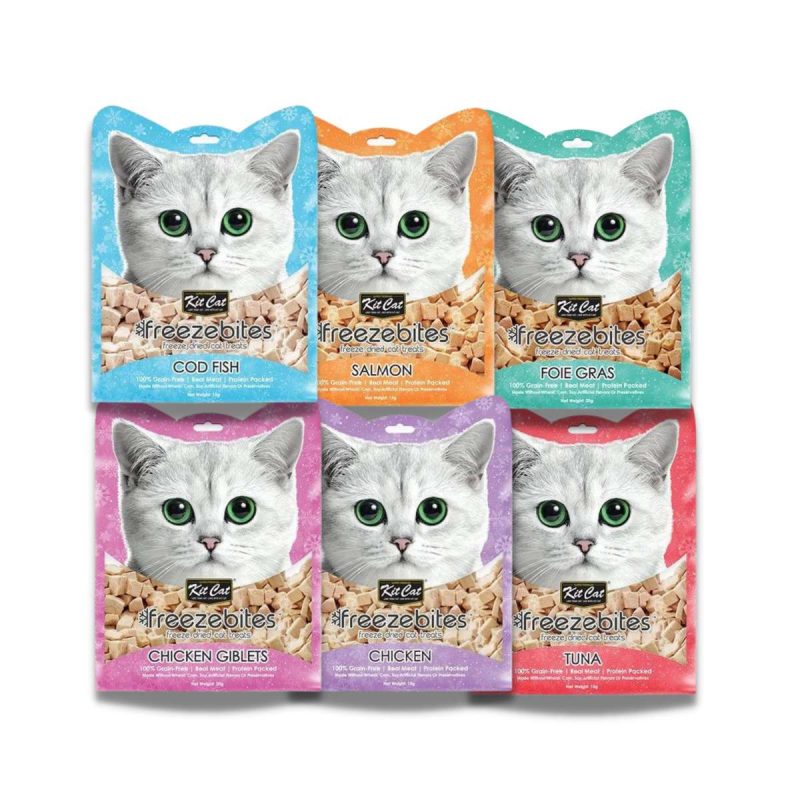 Snack Cho Mèo Kit Cat Freeze Bites 15g - Kin Neko